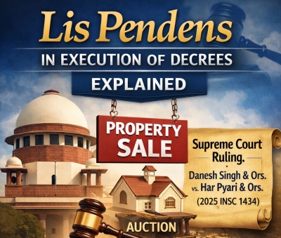 Explained: Lis Pendens in Execution of Decrees - ABC Live
